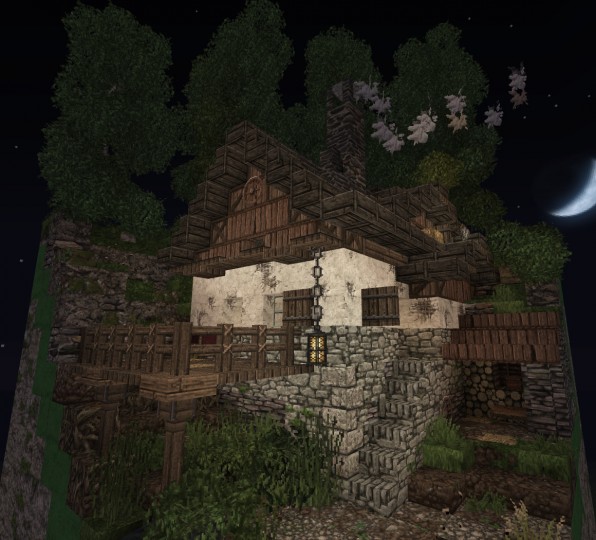 Small Alpine Lodge Minecraft Map