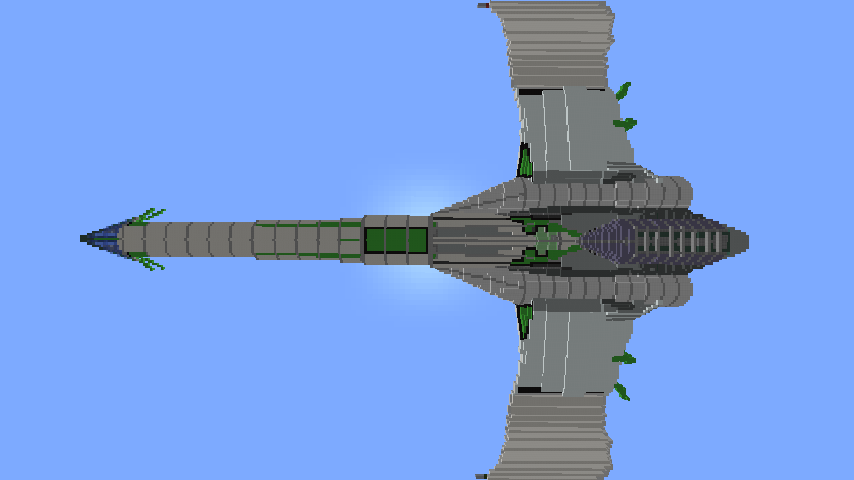 Spaceship Build -Unnamed- Minecraft Map