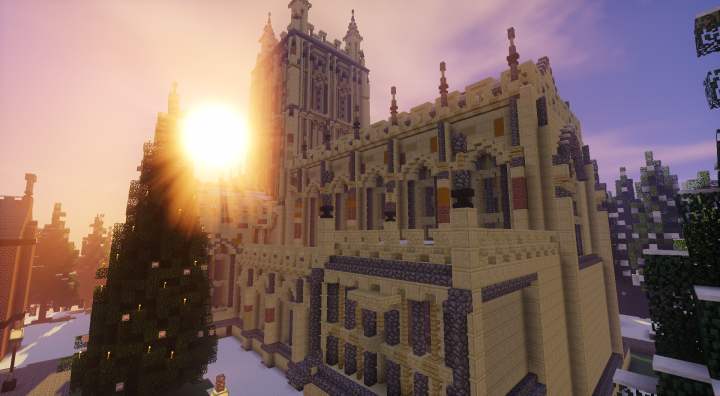 Great Malvern Priory Minecraft Map