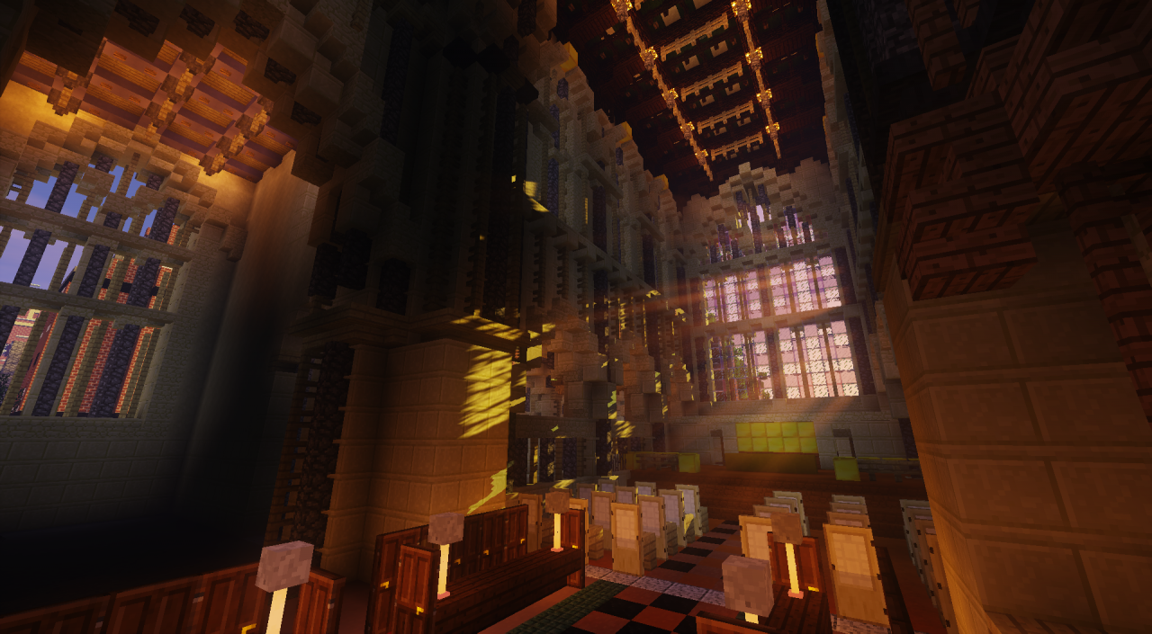 Great Malvern Priory Minecraft Map