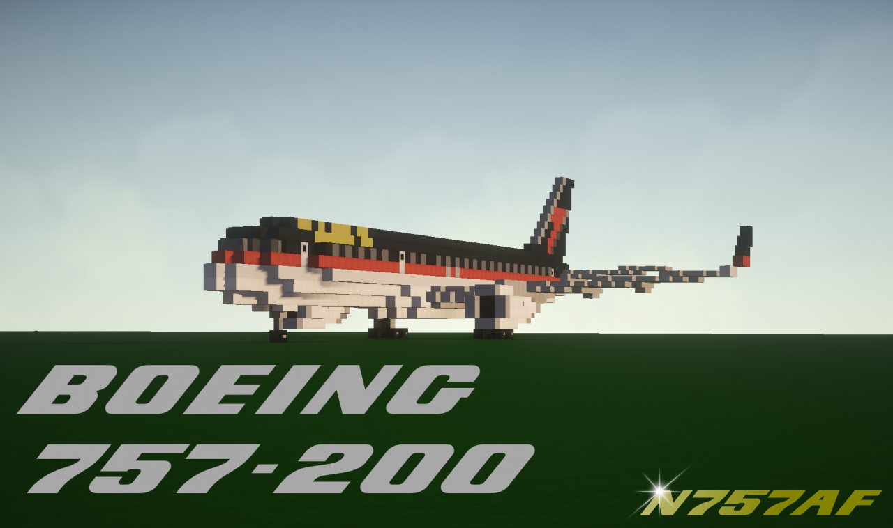Boeing 757 Family Minecraft Map