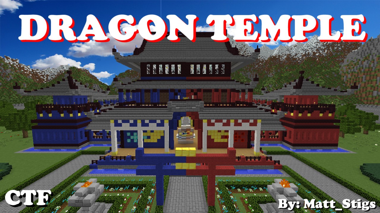 Dragon Temple Minecraft Map