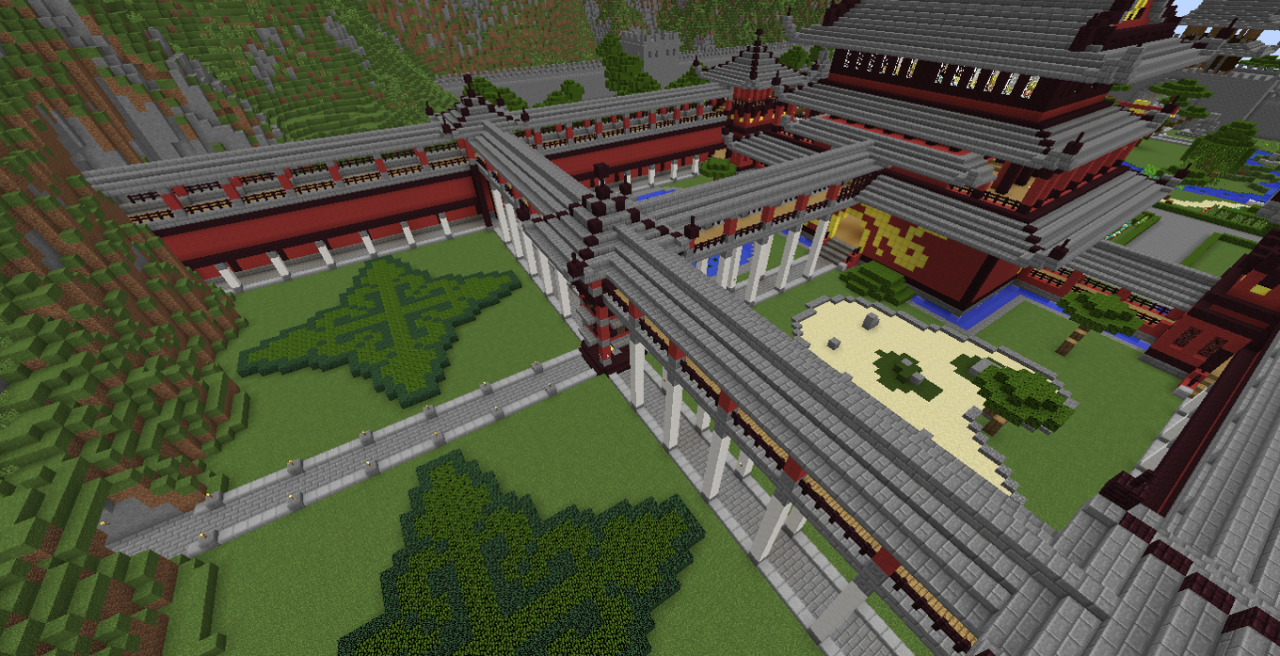 Dragon Temple Minecraft Map