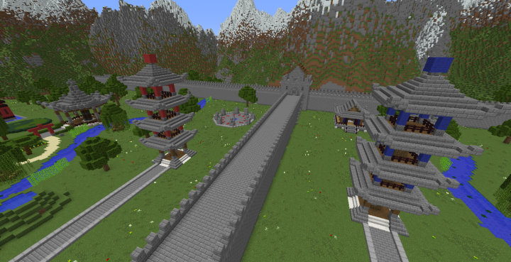 Dragon Temple Minecraft Map