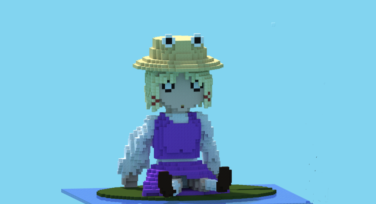 Huge Character Statues Minecraft Map