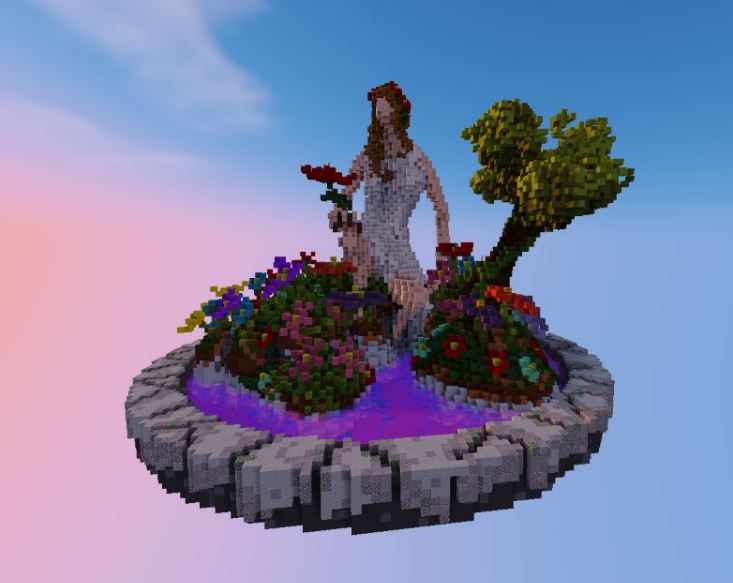 Girl of Nature Minecraft Map