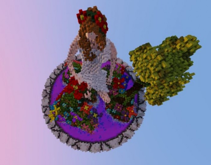 Girl of Nature Minecraft Map