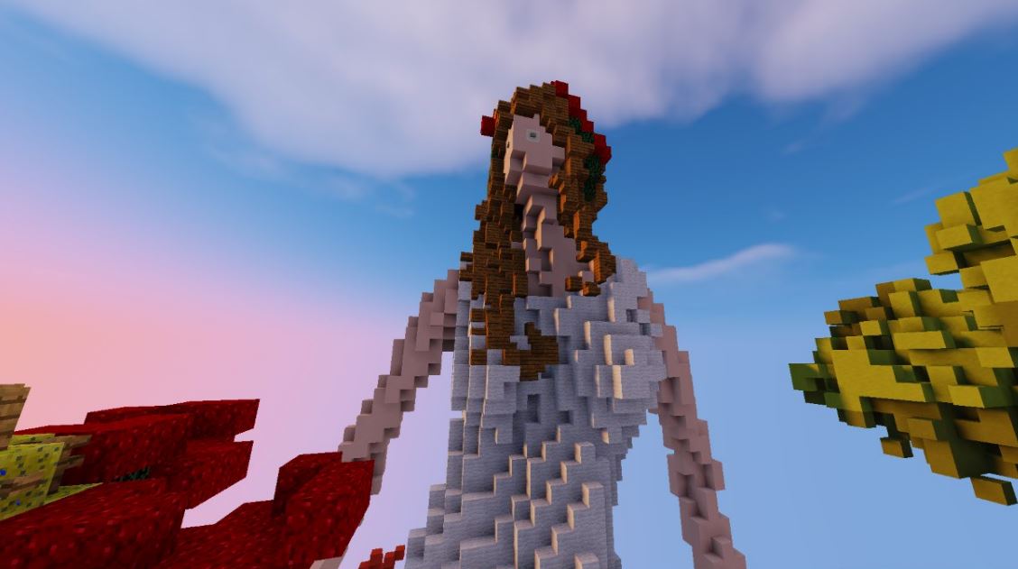 Girl of Nature Minecraft Map