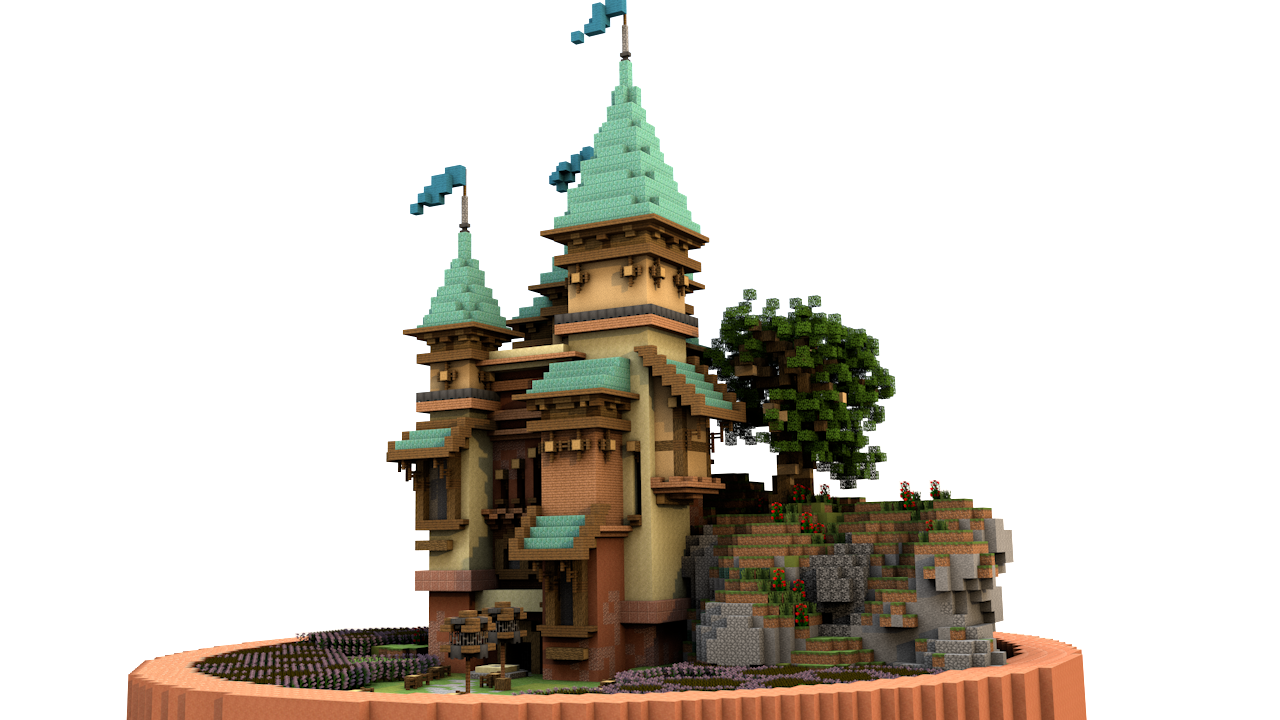 Cartoon Castle Minecraft Map