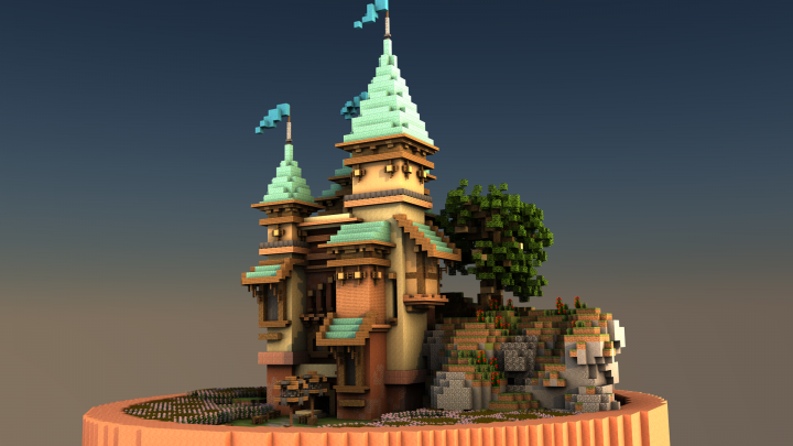 Cartoon Castle Minecraft Map