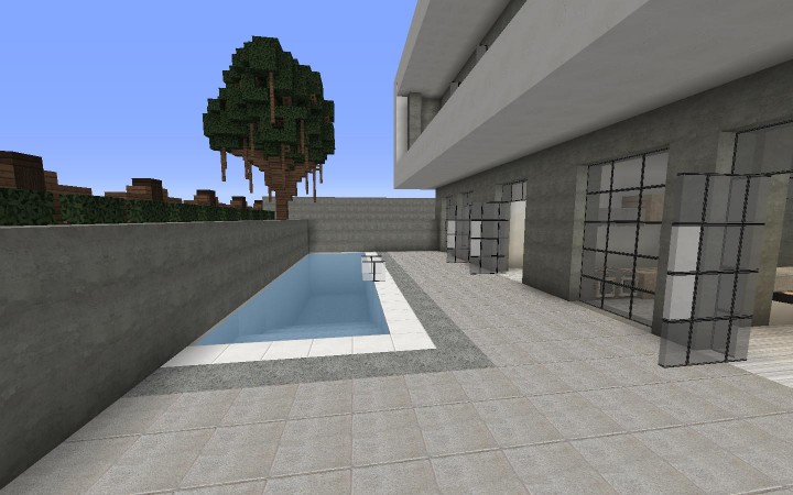 Modern House Minecraft Map