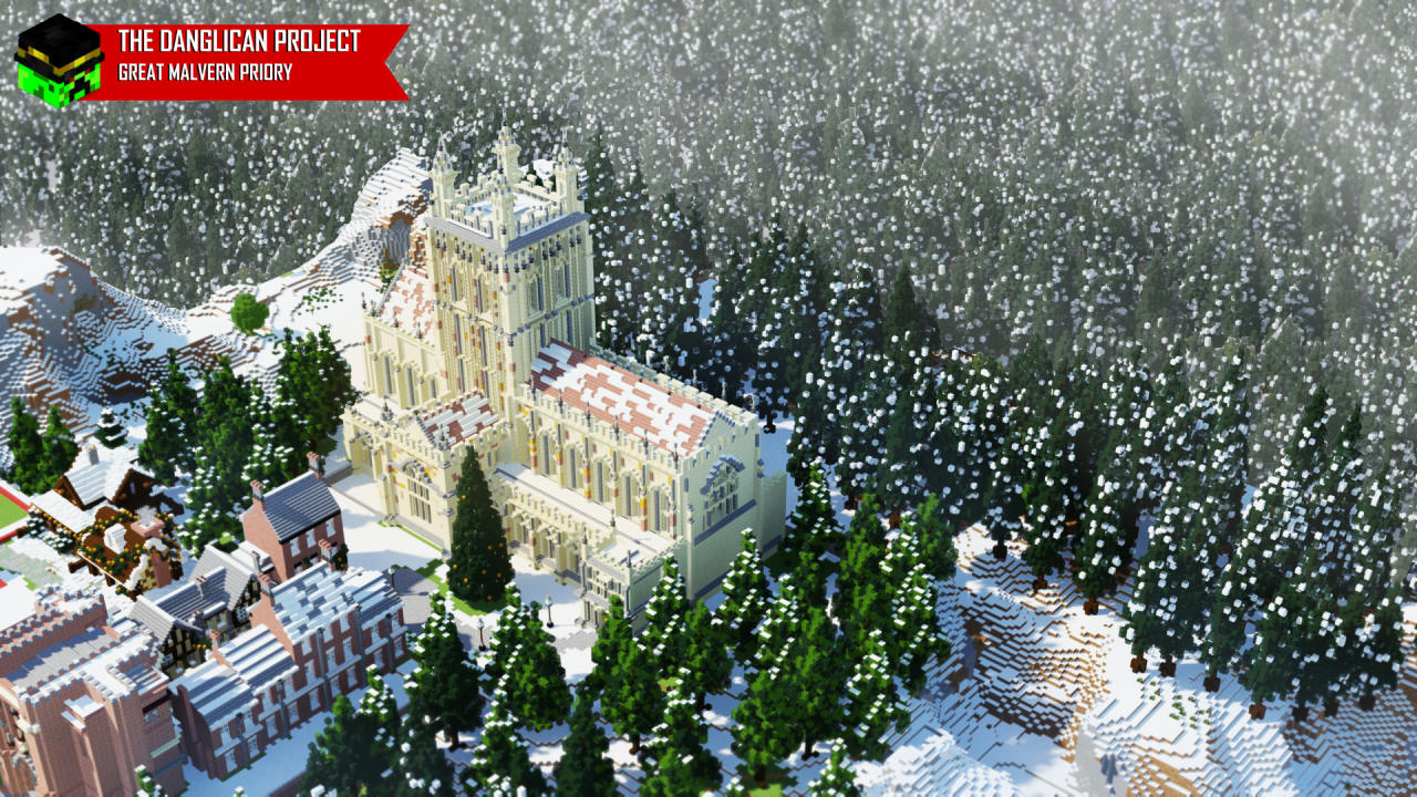 Great Malvern Priory Minecraft Map