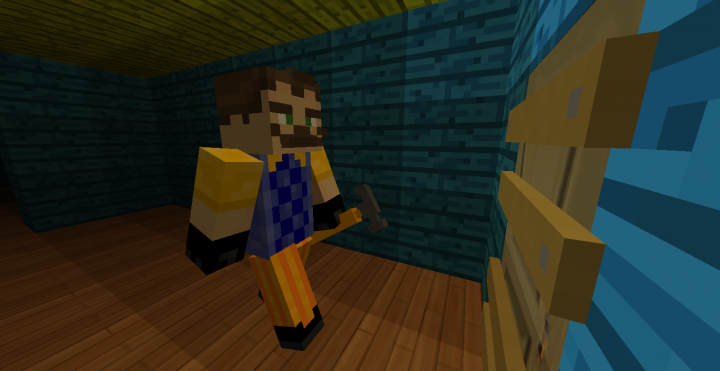 Hello Neighbor (custom map) 1.7.10 Minecraft Map