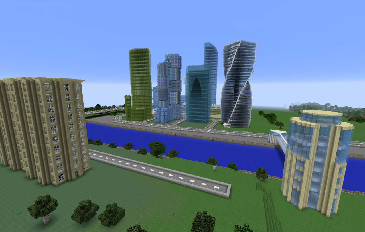 Moscow-City Minecraft Map