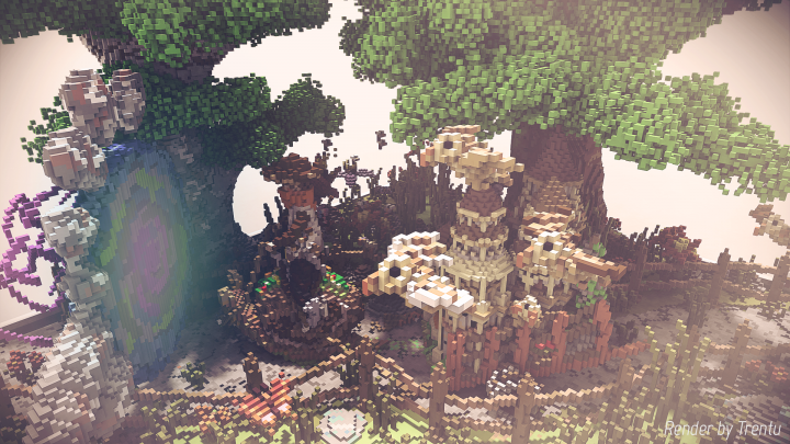 Fraekanova- Arcane Forest Minecraft Map