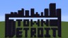 Downtown Detroit 1:52 Scale Minecraft Map