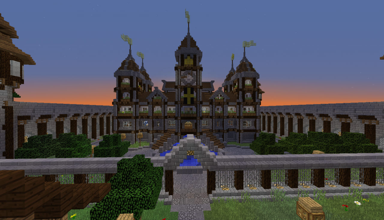 Old Project - Raider's Refuge Spawn Minecraft Map