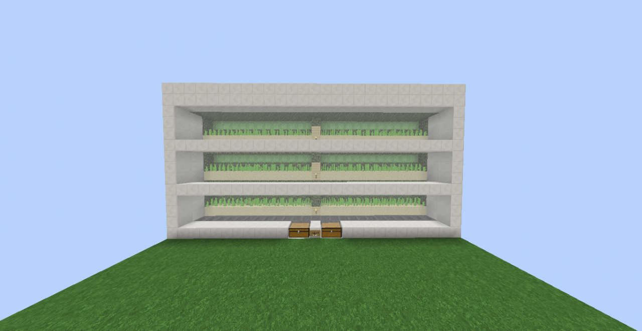 Sugar Canes Farm [Automatic, 0% loss] (1.11.2) Minecraft Map