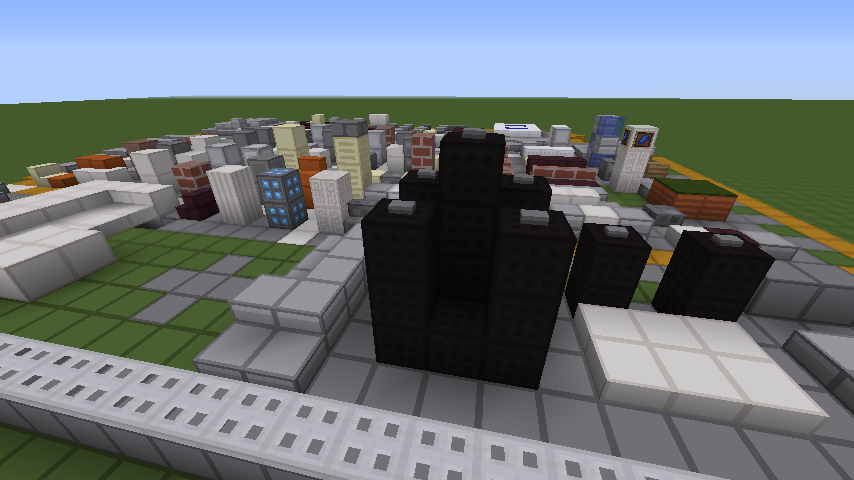 Downtown Detroit 1:52 Scale Minecraft Map