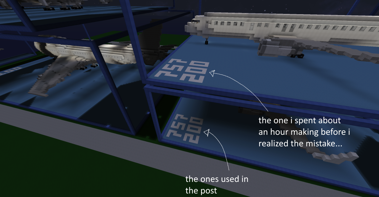 Boeing 757 Family Minecraft Map