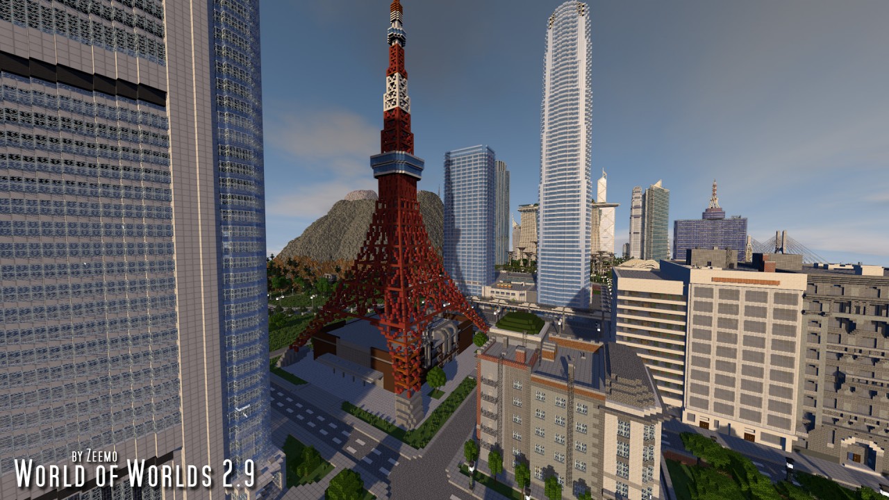 Santiago, Chile Minecraft Map