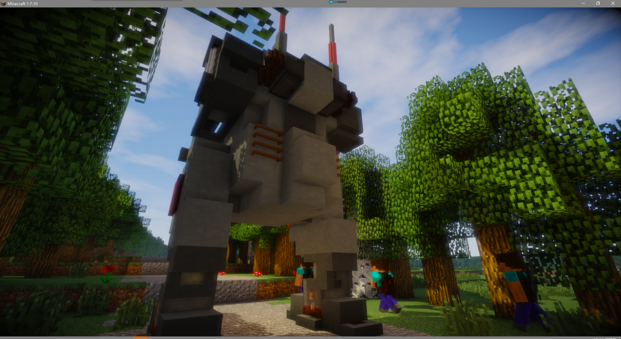 KV-53"Locust" Light Mech Minecraft Map