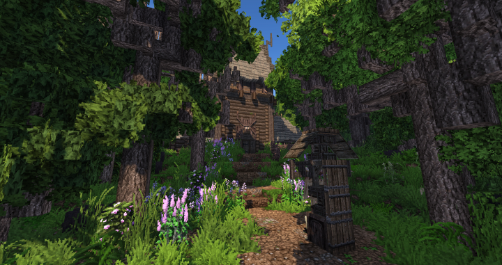 Realistic Wetland w/ Places to Explore [Conquest Reforged] Minecraft Map