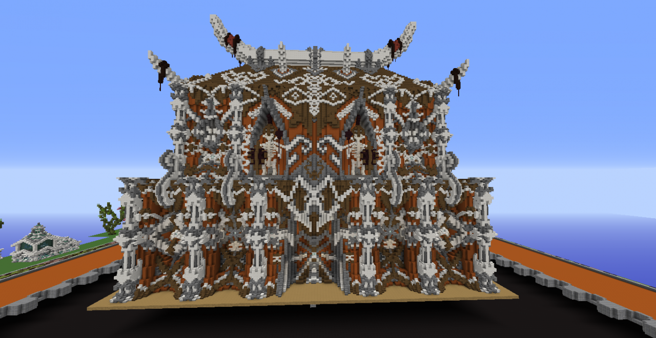 [Schematic] Donjon Squelette Minecraft Map