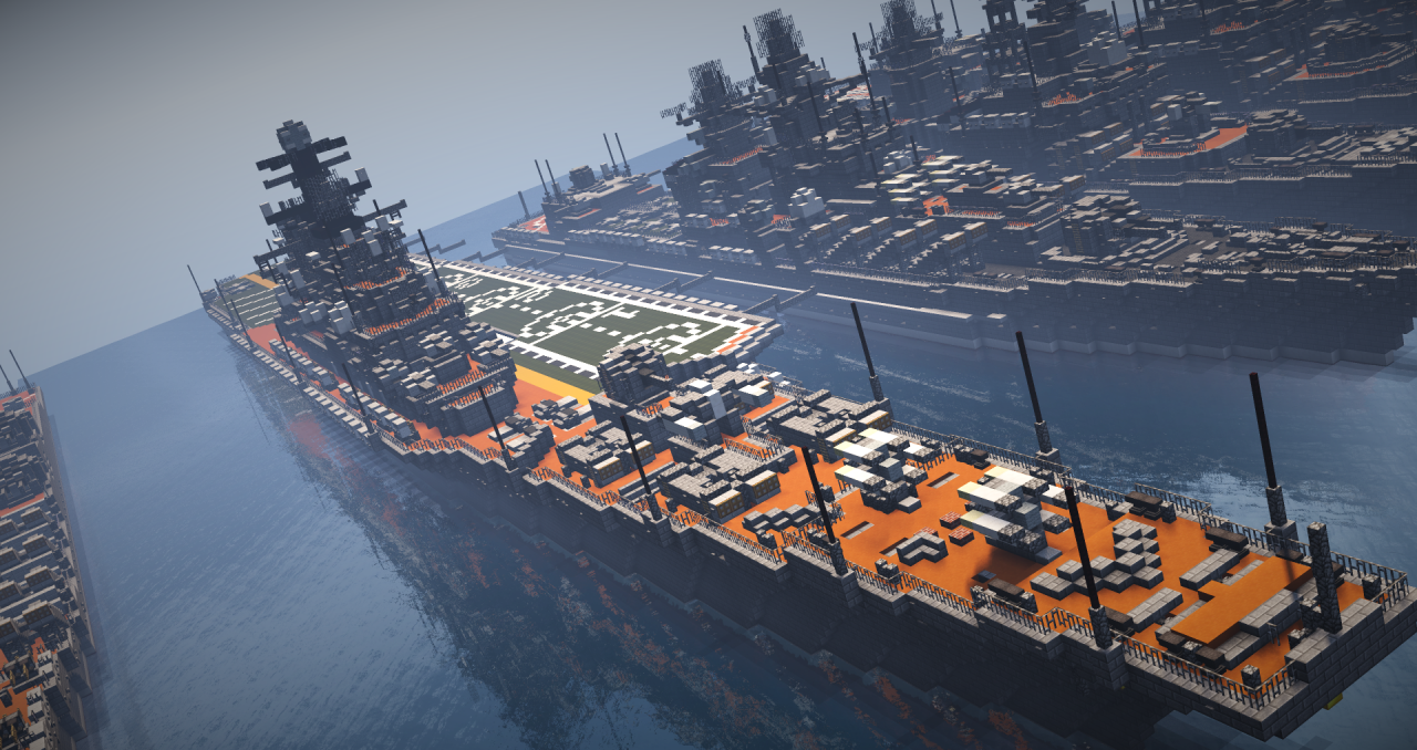 Warships like the Soviet Navy Minecraft Map