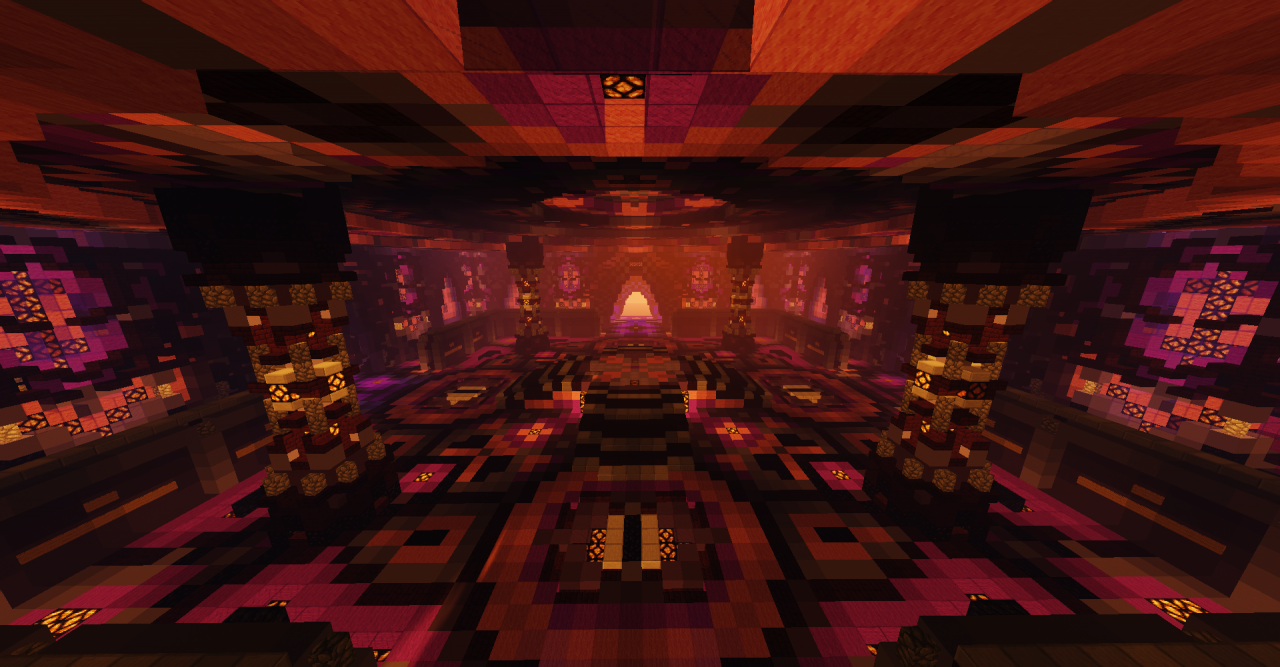 [Minecraft] Purple spawn Minecraft Map