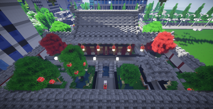 [GN]New Year'sStyle—architecture of Chinese New Year Minecraft Map