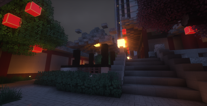 [GN]New Year'sStyle—architecture of Chinese New Year Minecraft Map