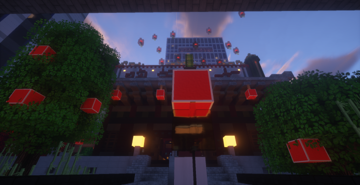 [GN]New Year'sStyle—architecture of Chinese New Year Minecraft Map