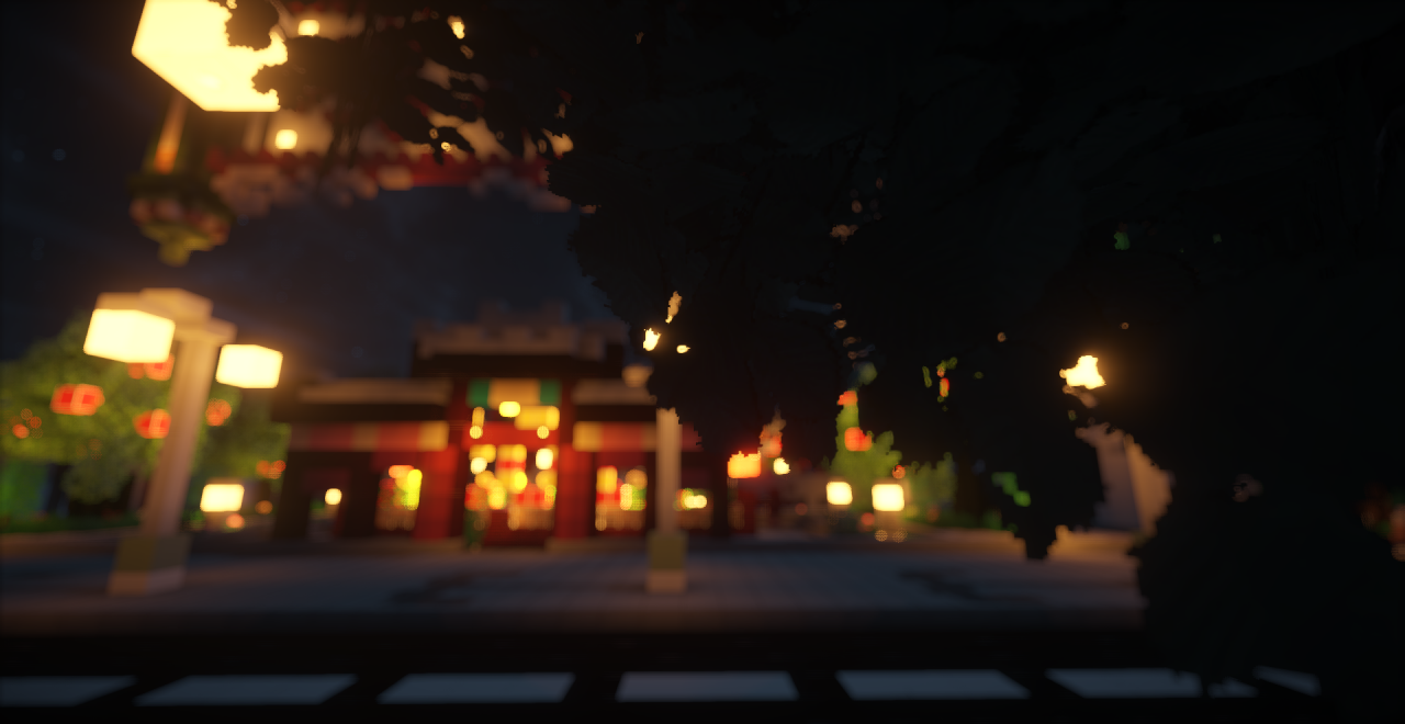 [GN]New Year'sStyle—architecture of Chinese New Year Minecraft Map