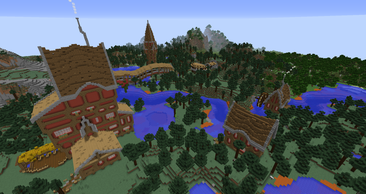 Red rive Inn Minecraft Map