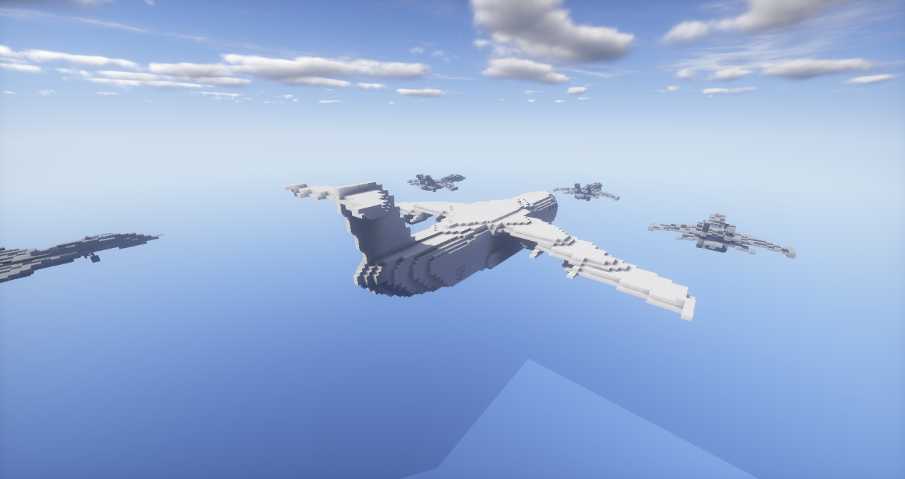 Military transport aircraft Minecraft Map