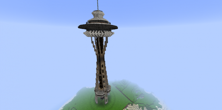 Seattle Space Needle | Small Project | Minecraft Map