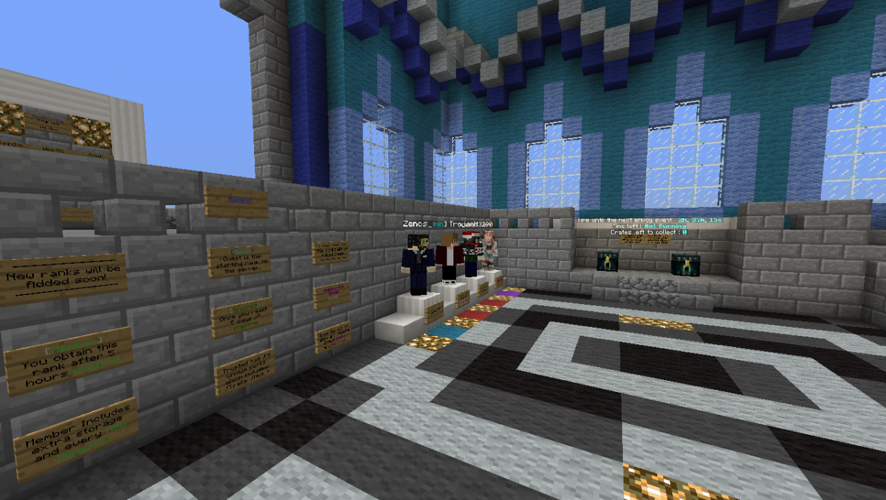 Infinity Grid | Custom Survival | Creative | Free Donator Perks ...