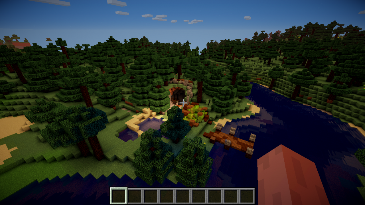 Mining Base Minecraft Map