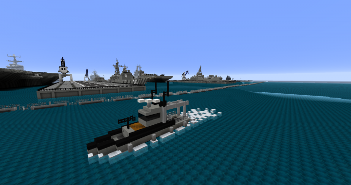 minecraft naval base fort tesla Minecraft Map