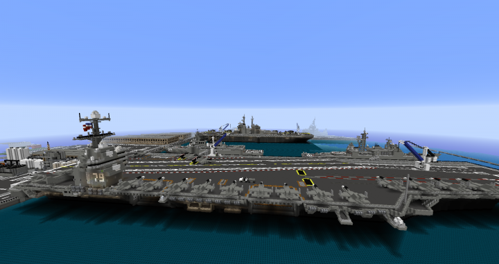 minecraft naval base fort tesla Minecraft Map