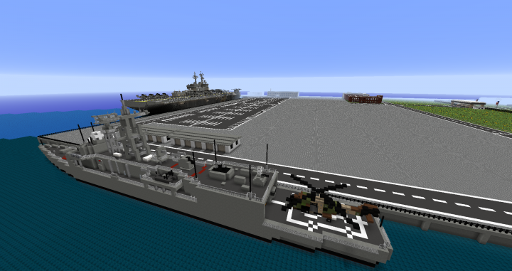 minecraft naval base fort tesla Minecraft Map
