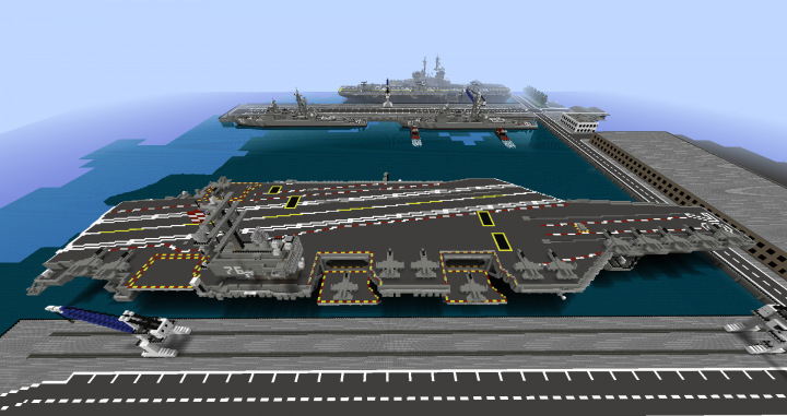 minecraft naval base fort tesla Minecraft Map