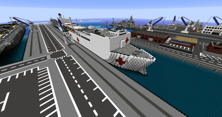 minecraft naval base fort tesla Minecraft Map
