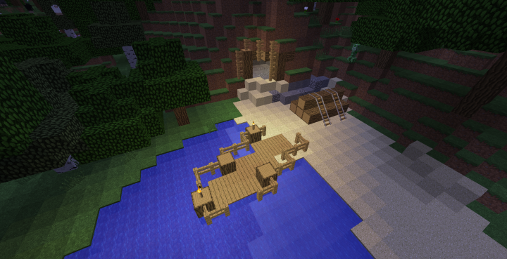 Deserted Beach Spawn Minecraft Map