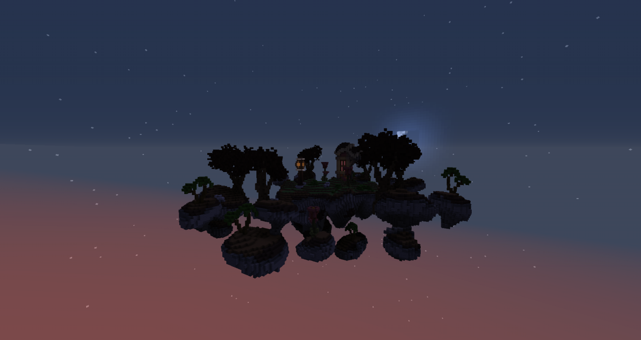 Brown Floating isles - Skywars Map Minecraft Map