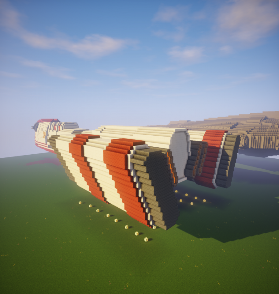 Foray Class Blockade Runner Minecraft Map