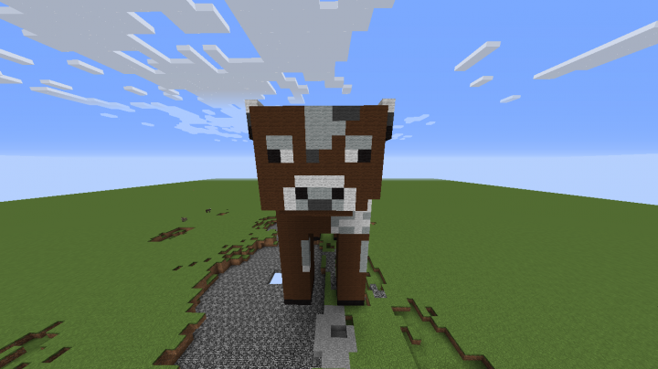 The Cow is Burning! Minecraft Map