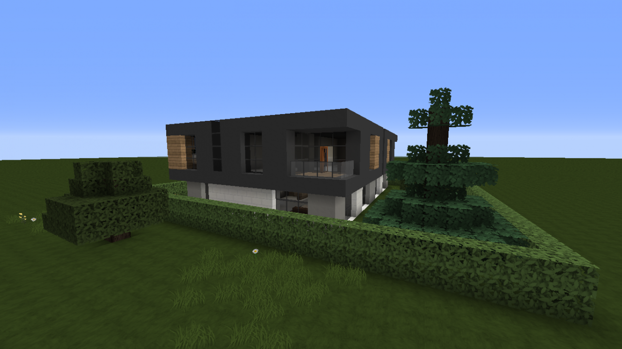 Minecraft Modern Town House (full interior) Minecraft Map