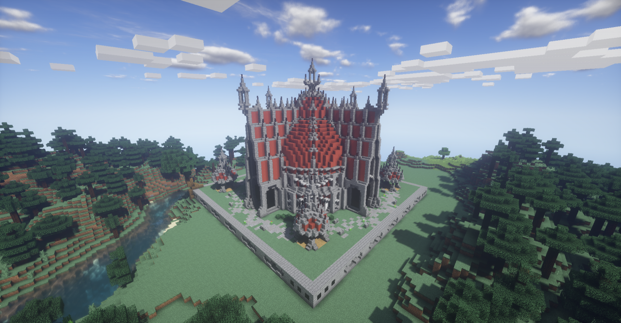 Germango Medieval Style - Faction Server Spawn Minecraft Map